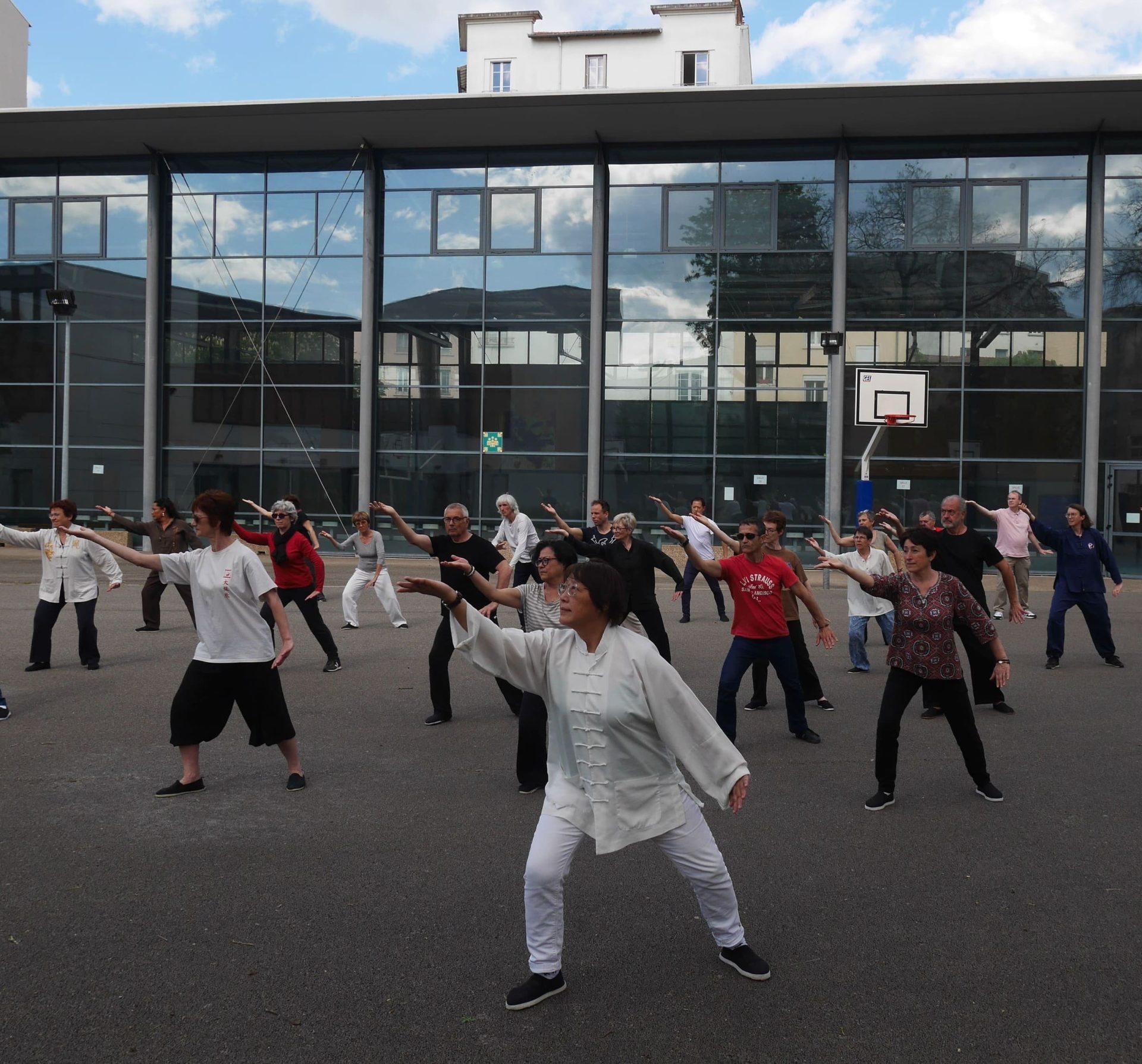 Taiji 37 (form) and taijiwuxigong with Master Shen Jin - French ...